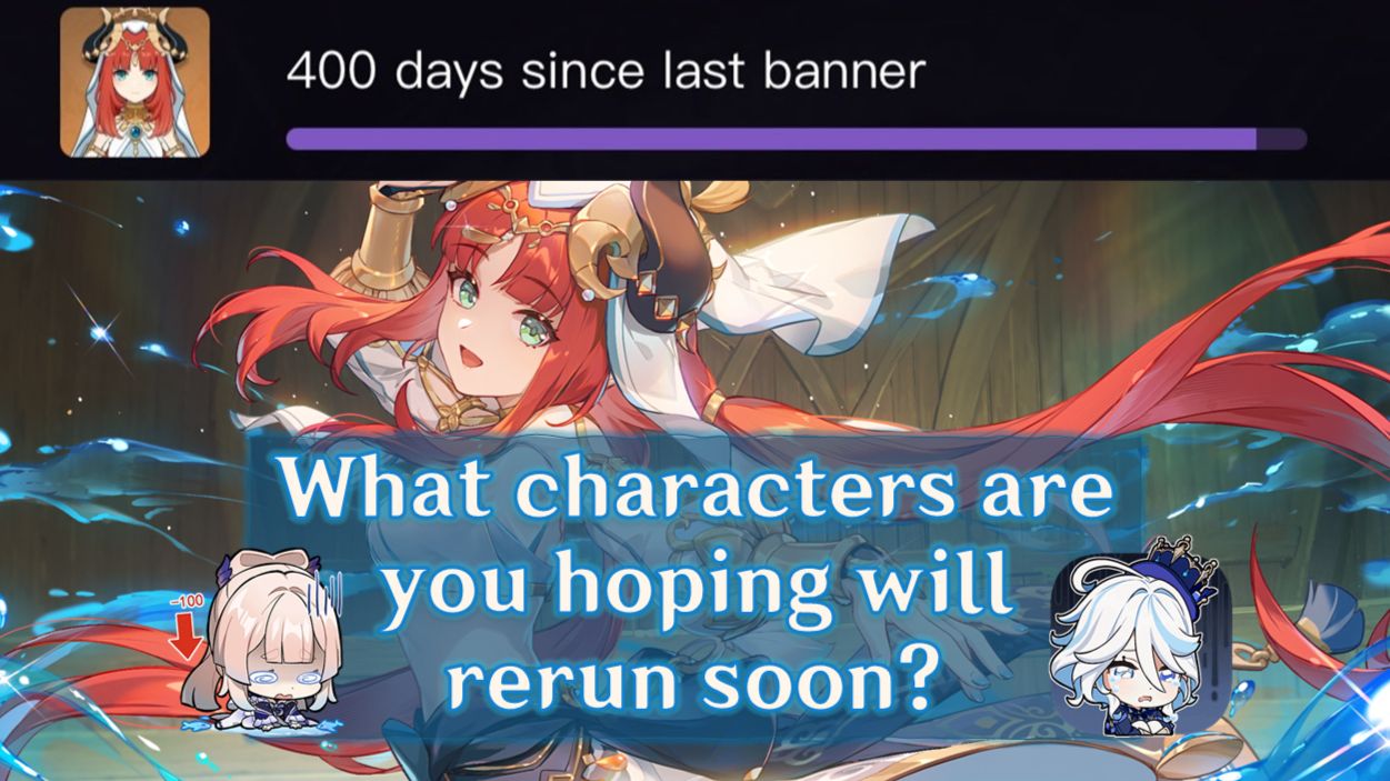 Are you waiting for any characters to rerun? Character rerun waiting ...