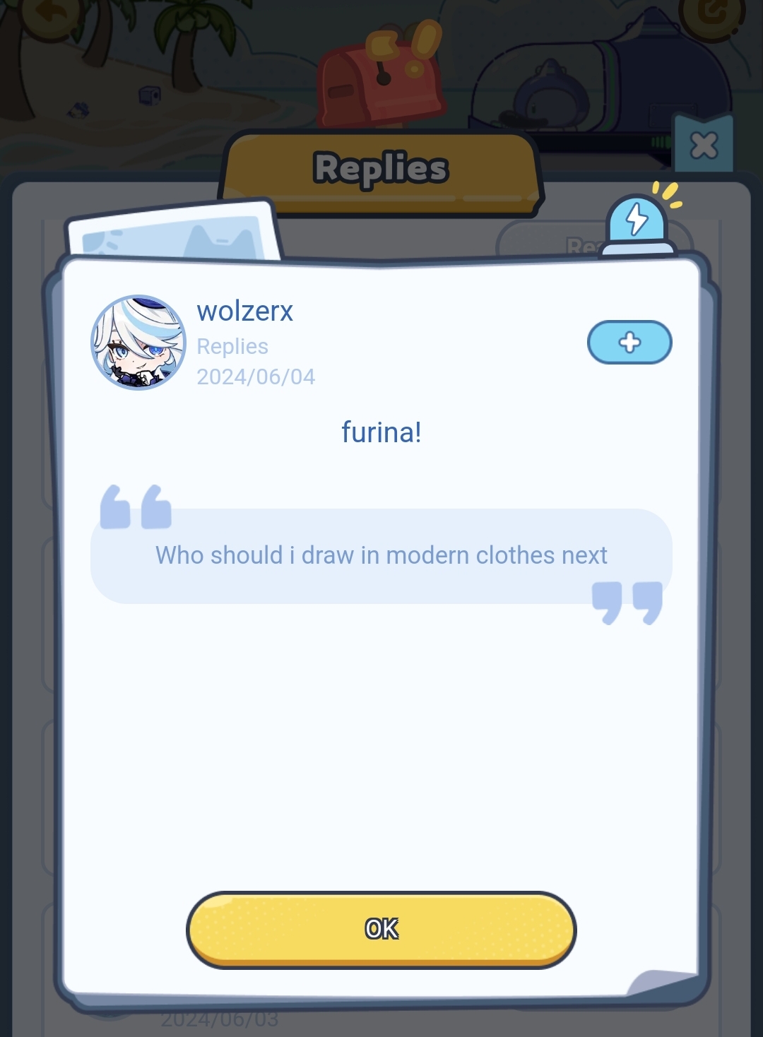 Furina with modern clothes Genshin Impact | HoYoLAB