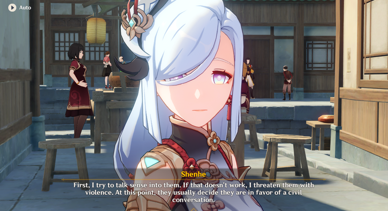 A little advice from Shenhe on how to deal with people who are being ...
