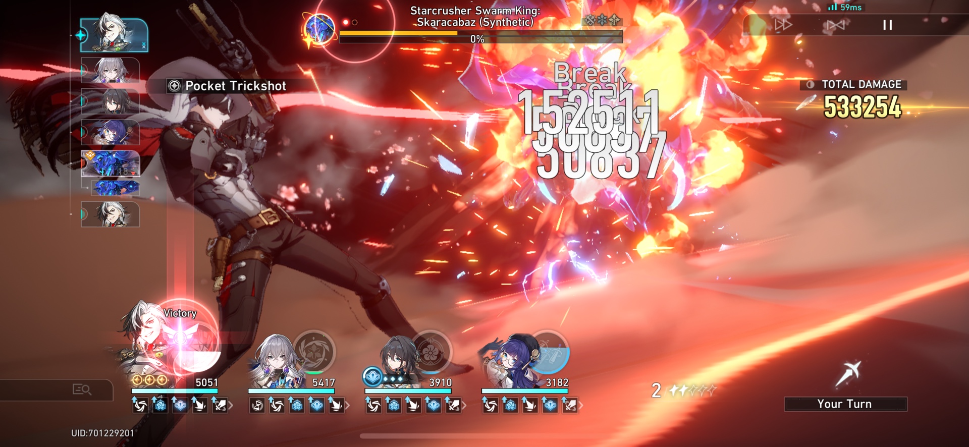 “Take that you filthy muddle-fudger.” Honkai: Star Rail | HoYoLAB