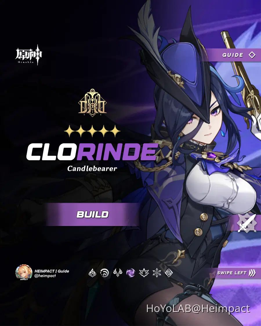 CLORINDE Build | Genshin Impact Genshin Impact | HoYoLAB