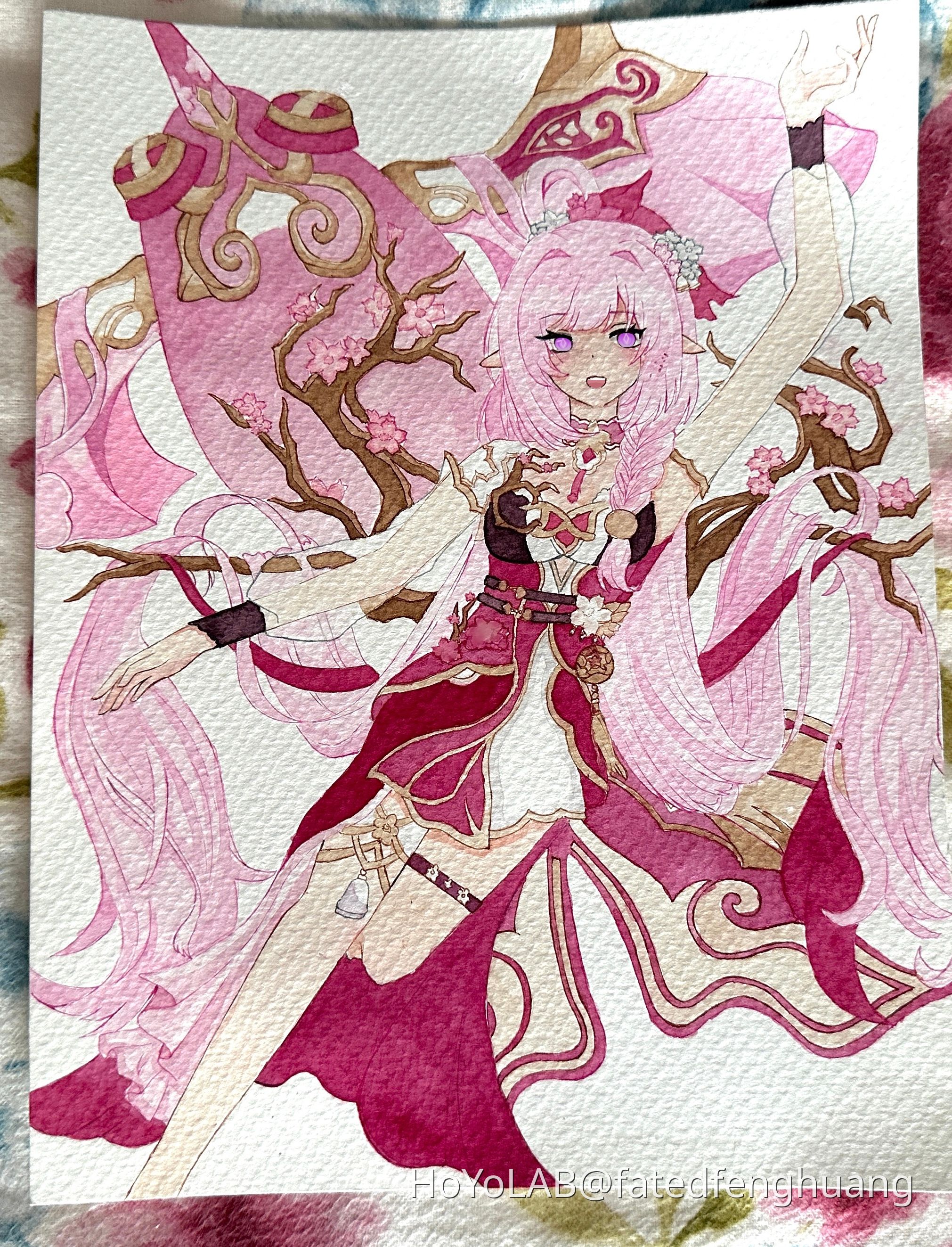 Herrscher of Human Ego | Peachy Springs Skin Fanart Honkai Impact 3rd ...