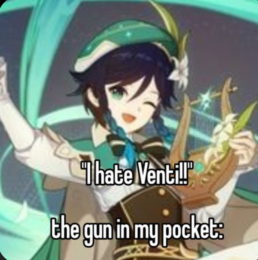 More venti memes for the badge Genshin Impact | HoYoLAB