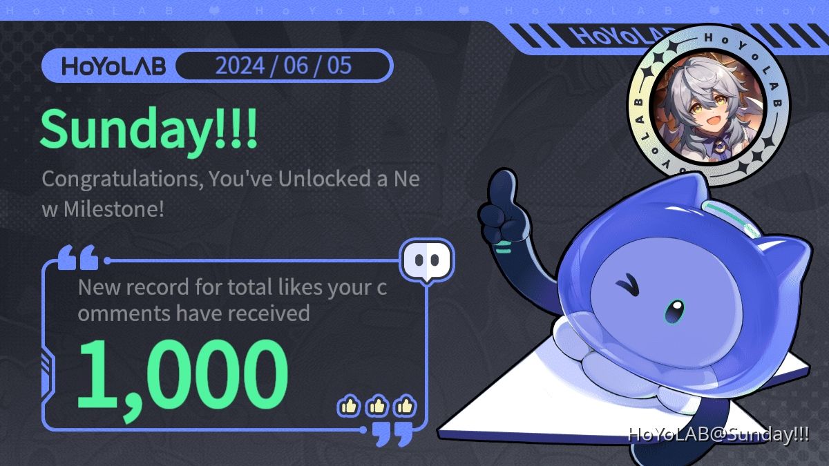 Milestone | HoYoLAB