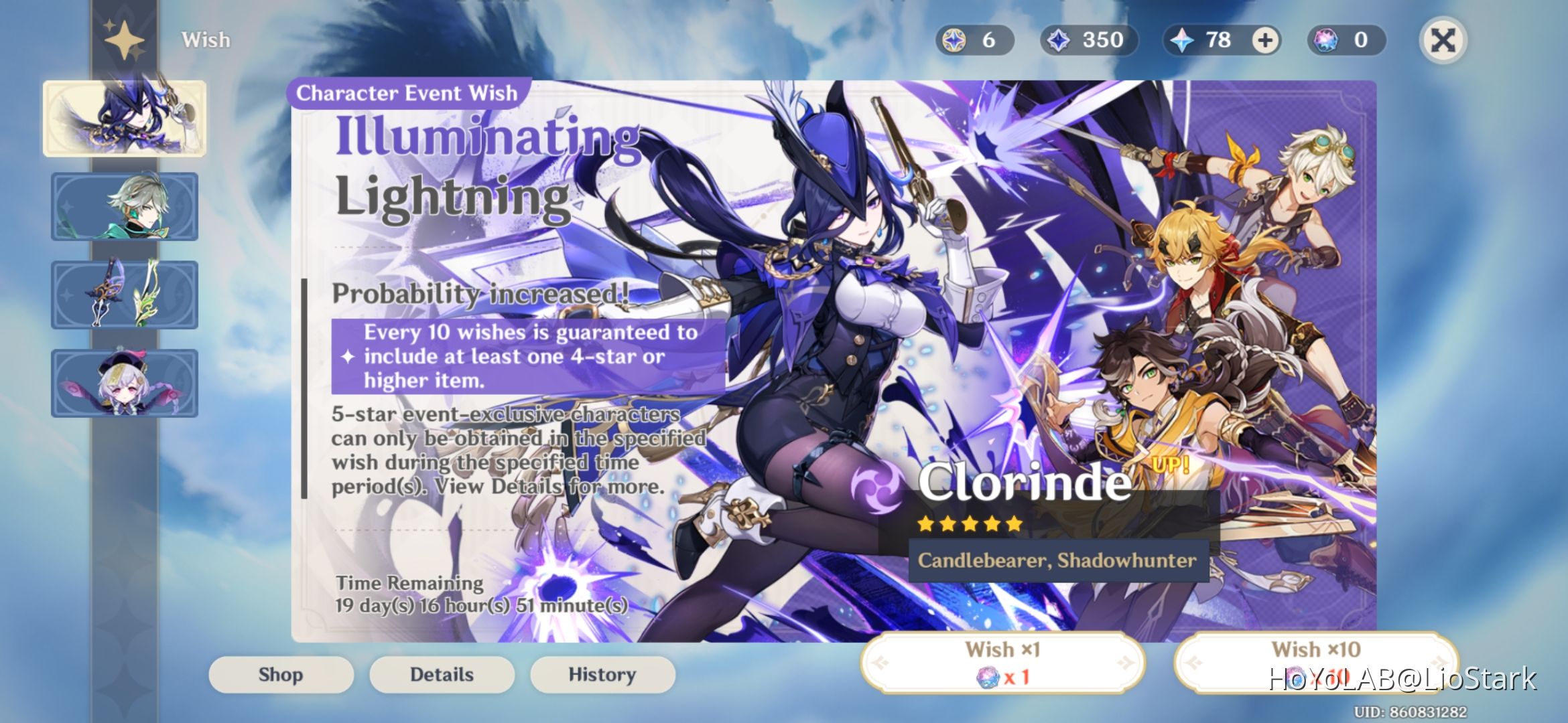 My pulls on Chloride banners. Genshin Impact | HoYoLAB