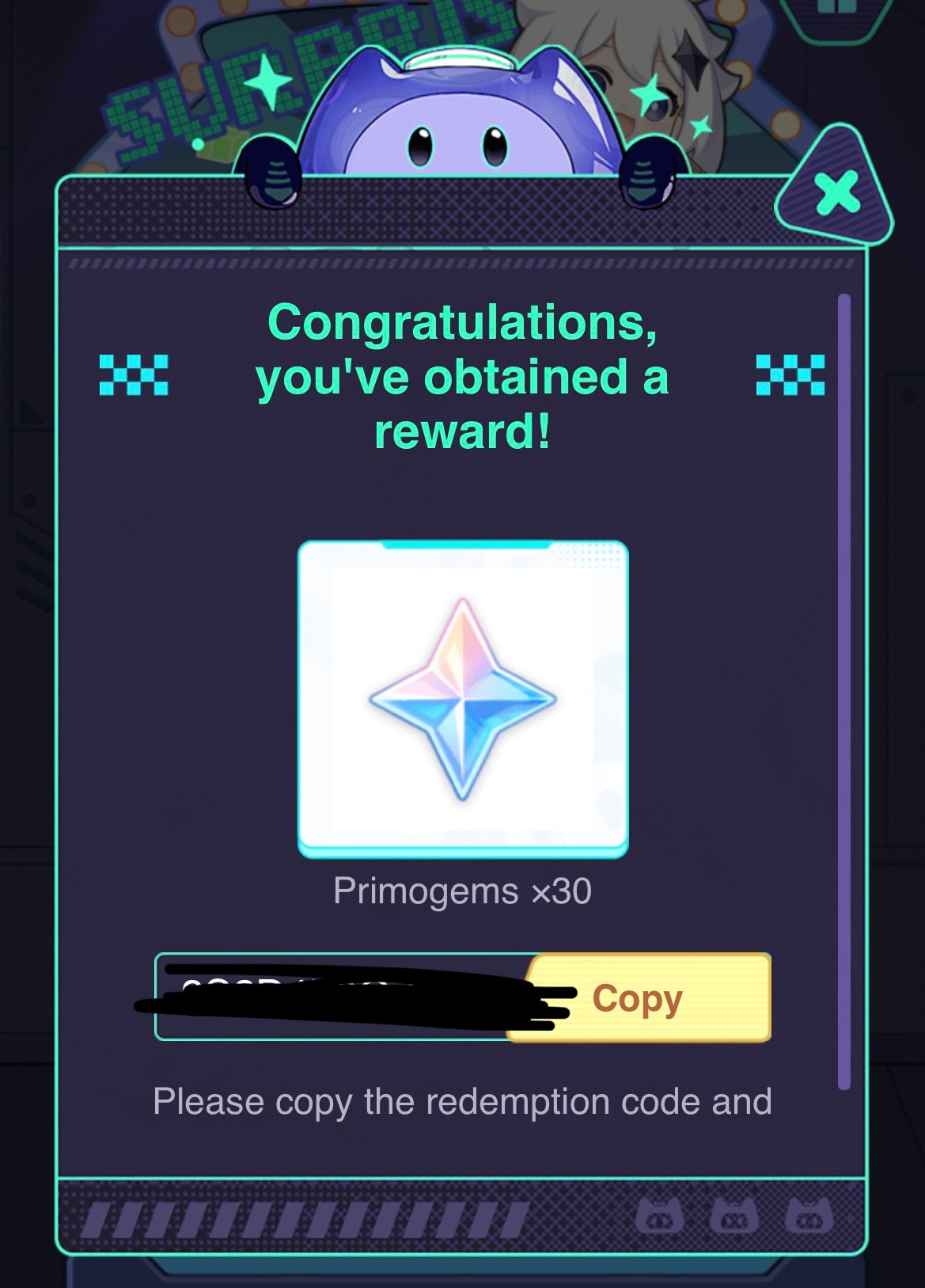 Mimo rewards Genshin Impact | HoYoLAB