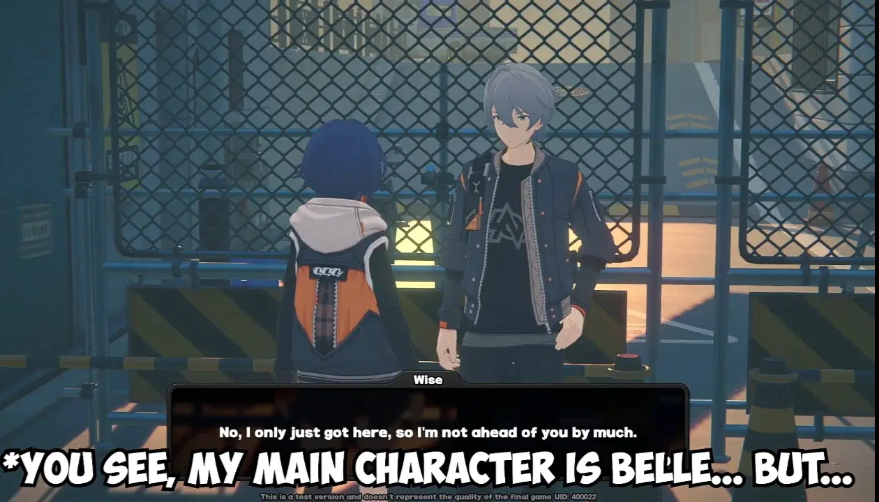 for people choosing Belle: your character will switch to wise while ...