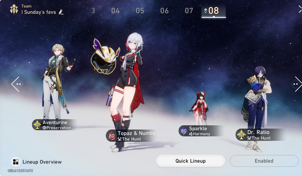 Team Sunday’s Worst Nightmare Honkai: Star Rail | HoYoLAB