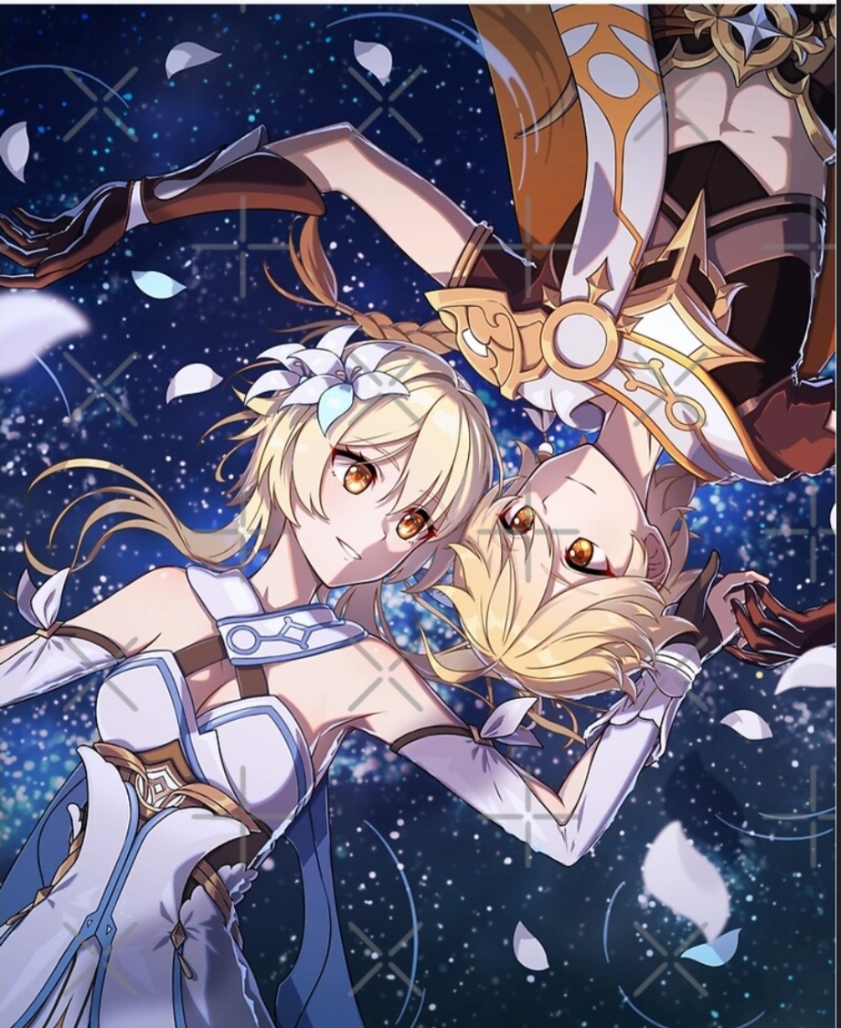 Lumine y Etér Genshin Impact | HoYoLAB