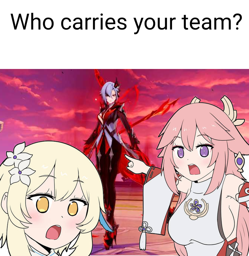 Tall Pyro Father hehe Genshin Impact | HoYoLAB