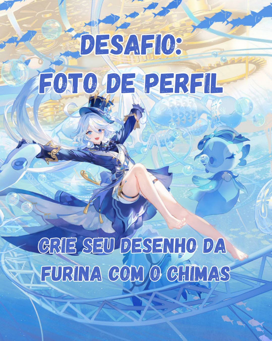 desafio foto de perfil furina + chimarrão Genshin Impact | HoYoLAB