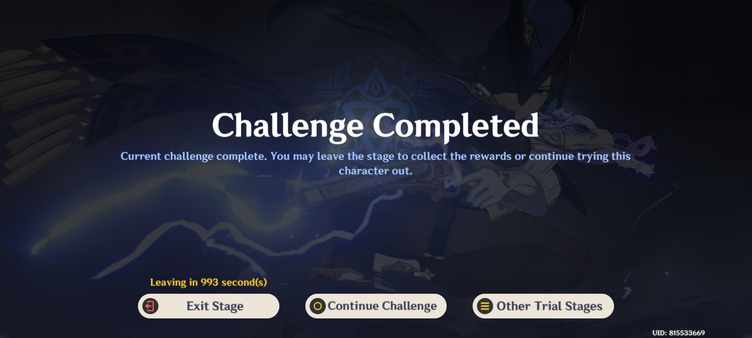 My best ever trial end screenshot Genshin Impact | HoYoLAB