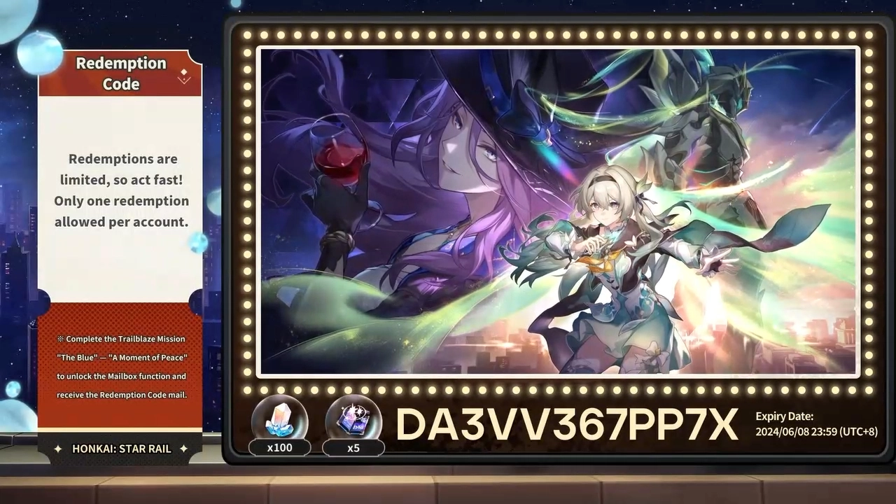 HSR 2.3 Special Program | Livestream Redemption Codes Honkai: Star Rail ...