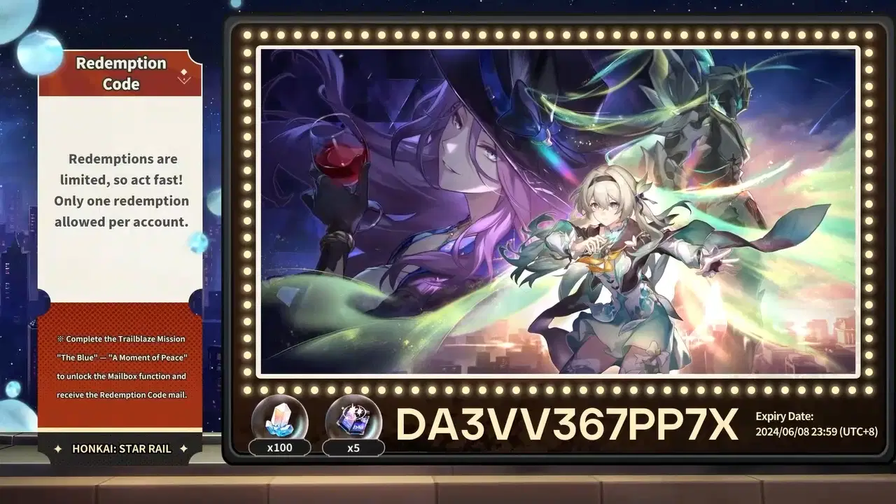HSR 2.3 Special Program | Livestream Redemption Codes Honkai: Star Rail ...