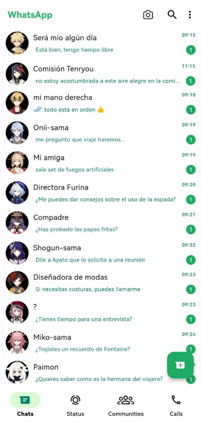 Chats filtrados de Ayaka Genshin Impact | HoYoLAB