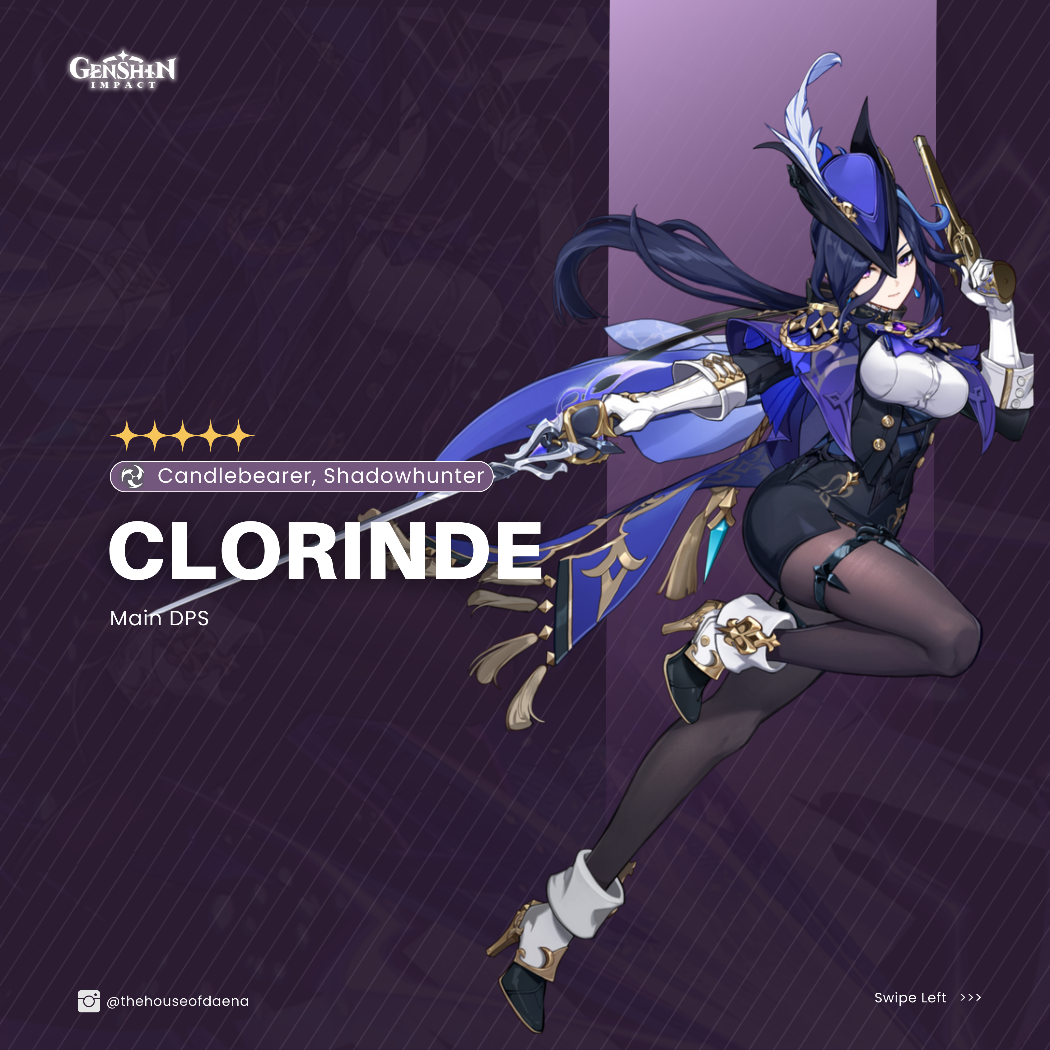 [V4.7] Clorinde - Main DPS Build Genshin Impact | HoYoLAB