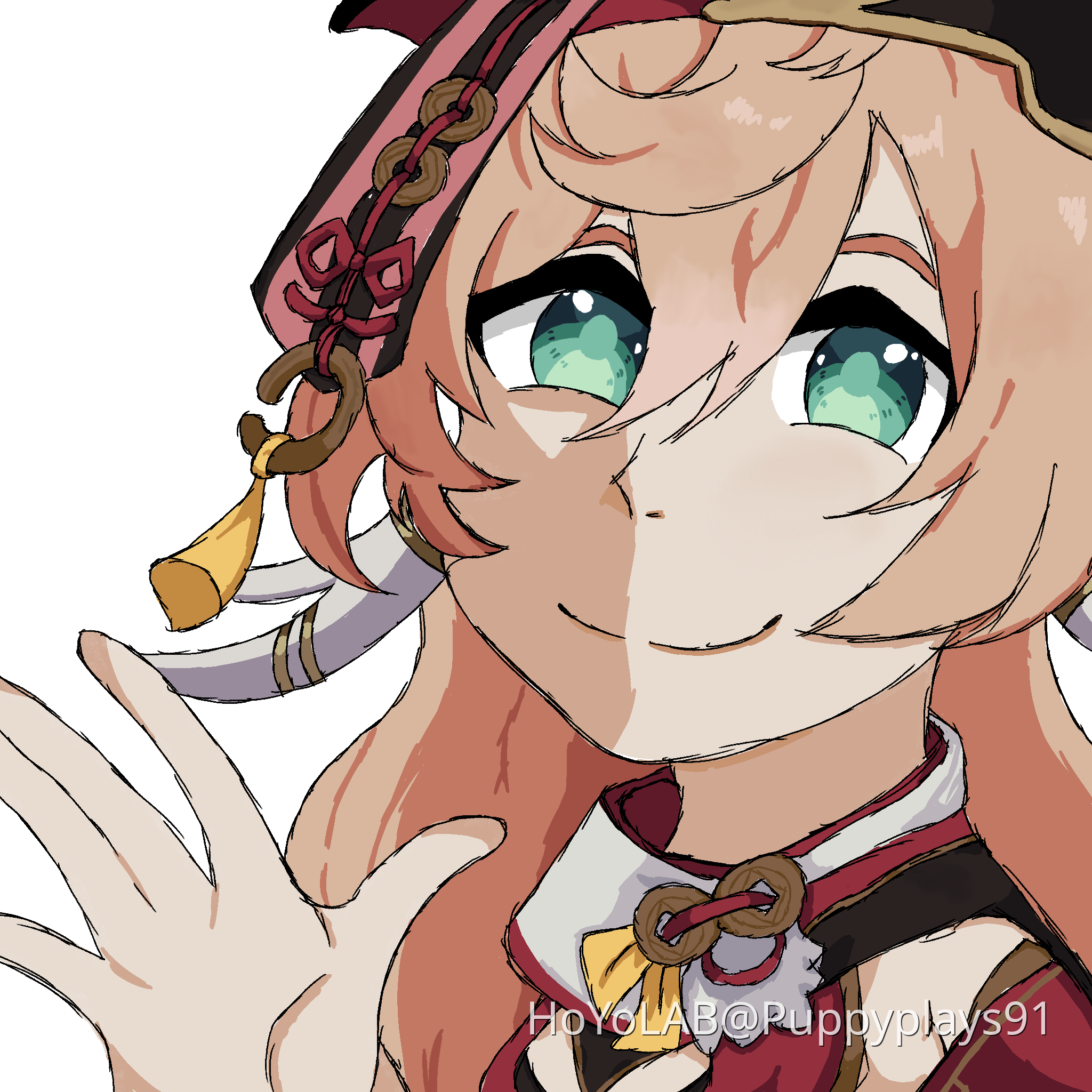 Yanfei art!! (redraw) Genshin Impact | HoYoLAB