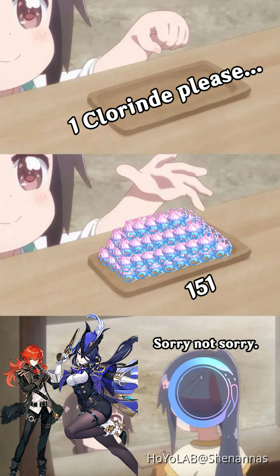 How my Clorinde pull went: Genshin Impact | HoYoLAB