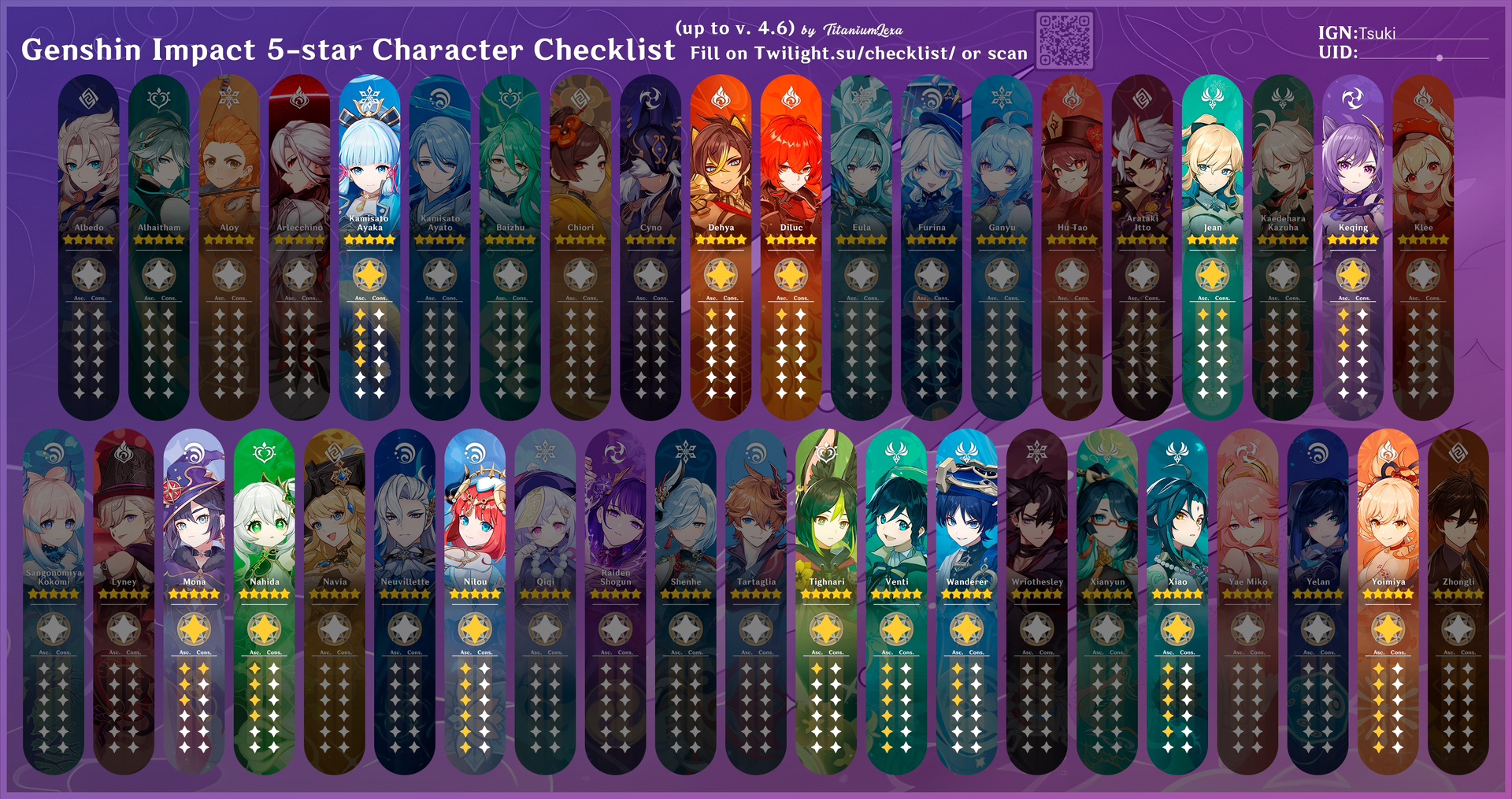 the sillies is called twilight.su/checklist Genshin Impact | HoYoLAB