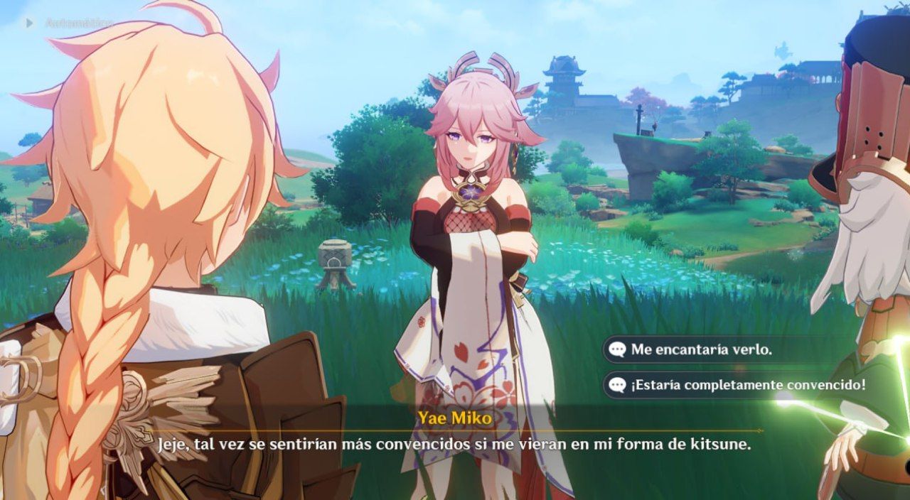 Yae en forma kitsune Genshin Impact | HoYoLAB