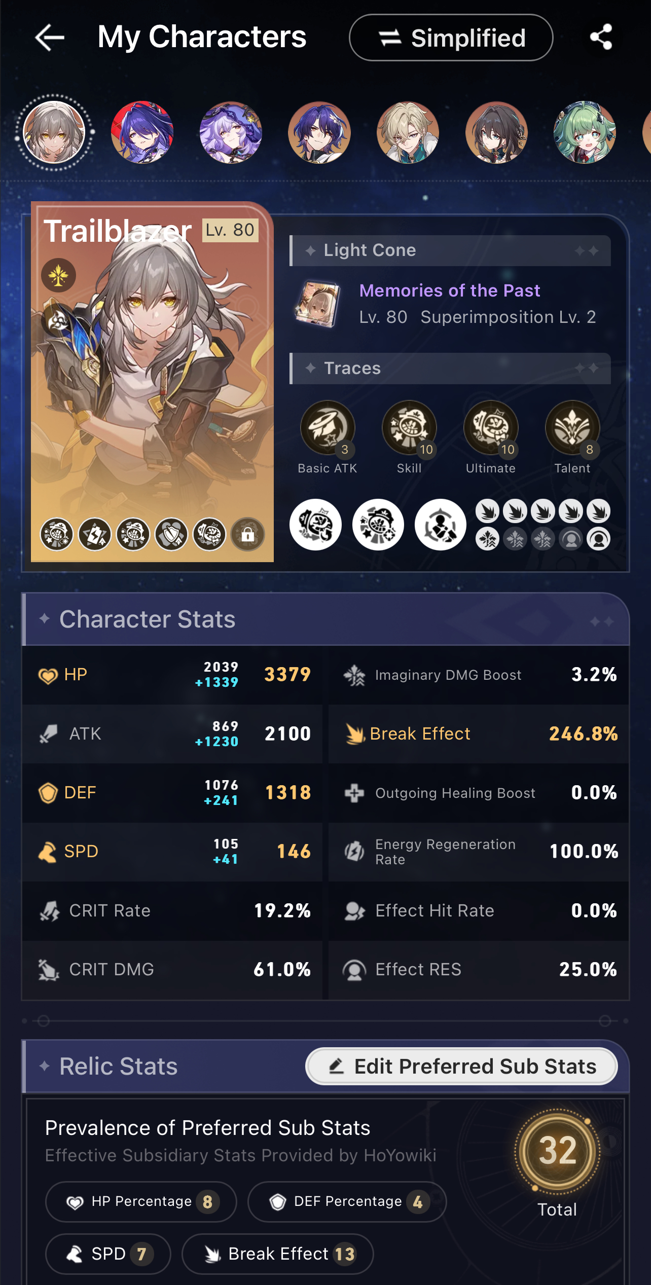 Relic Stats better than DPS Honkai: Star Rail | HoYoLAB