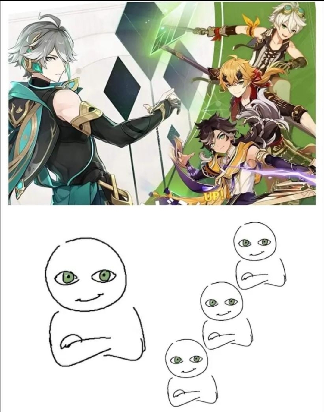 Green eye boys Genshin Impact | HoYoLAB