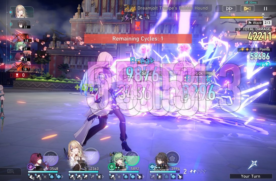 Barely even built. Carrying me in pure fiction. Honkai: Star Rail | HoYoLAB