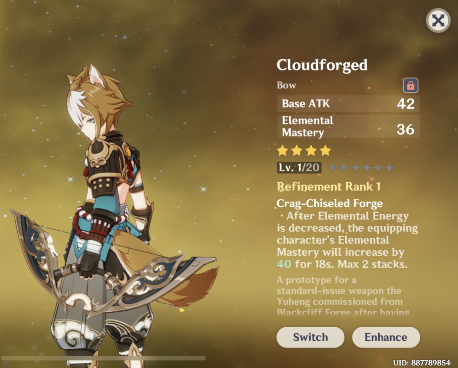 Cloudforged 🏹 Genshin Impact | HoYoLAB