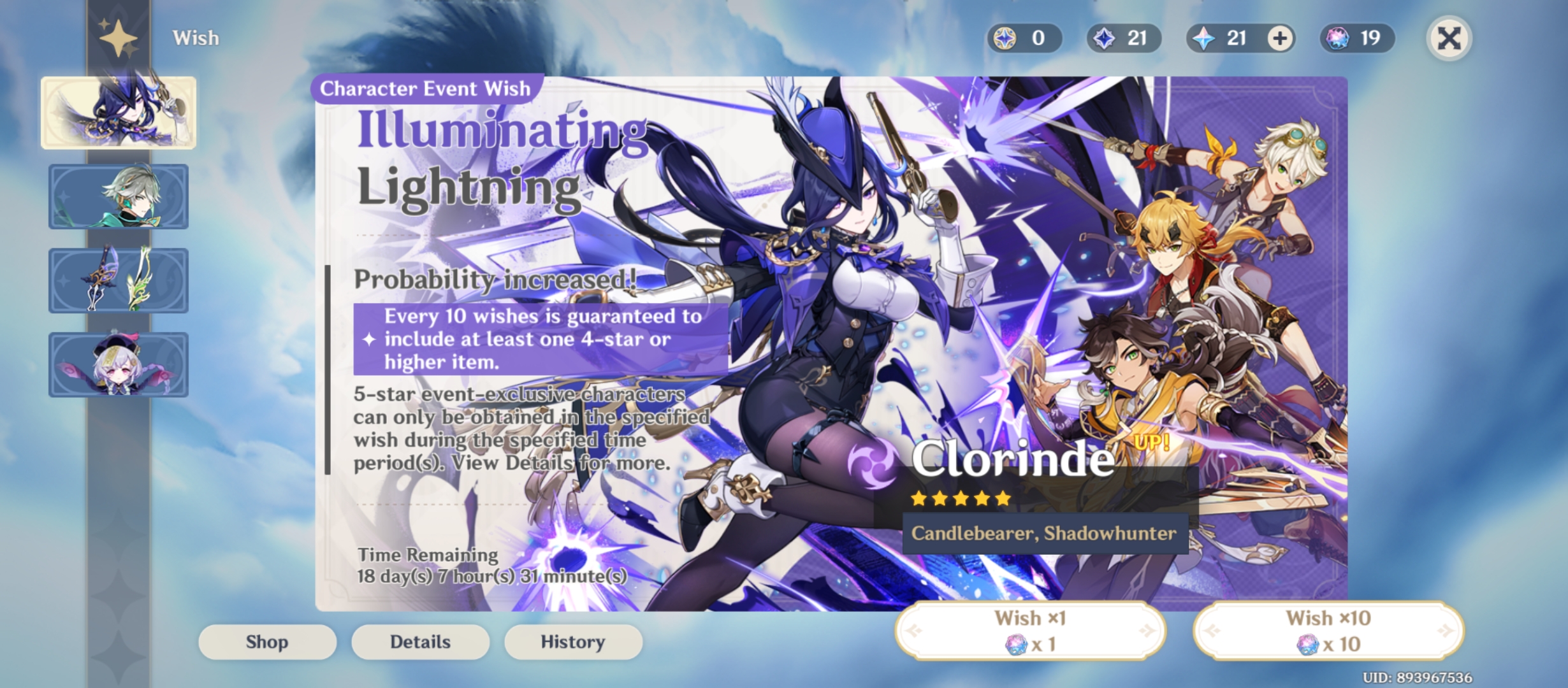 day 1 saving for (hopefully c1) furina! Genshin Impact | HoYoLAB