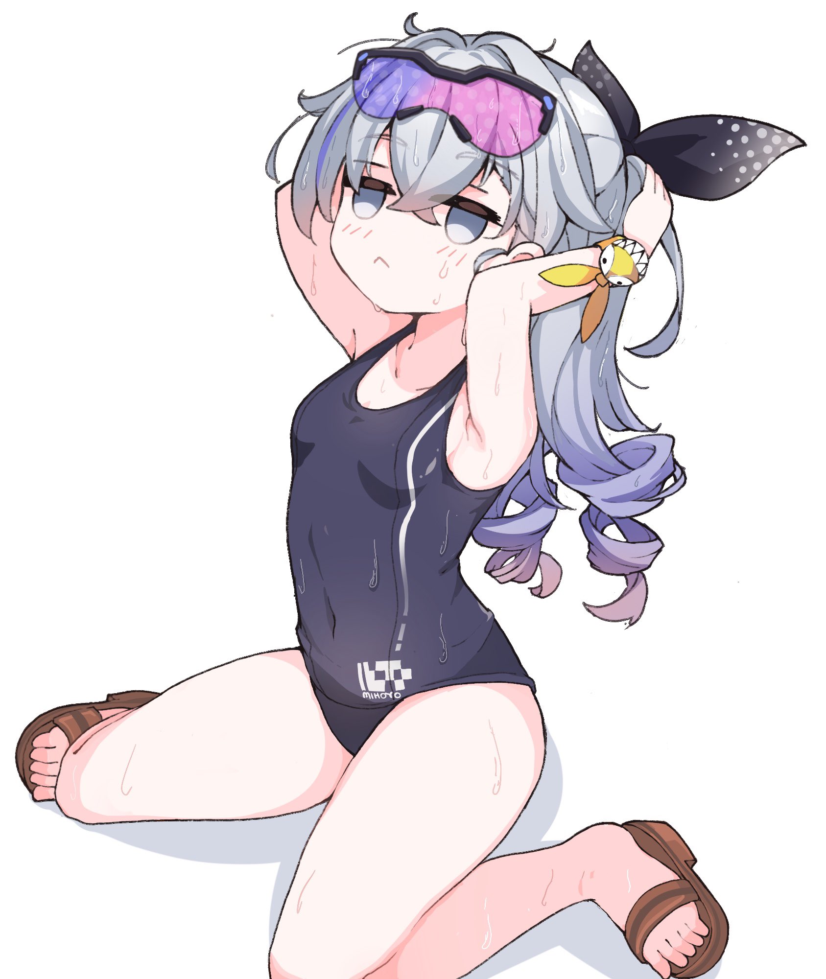 Swimsuit Silver Wolf by XTACY on Pixiv Honkai: Star Rail | HoYoLAB