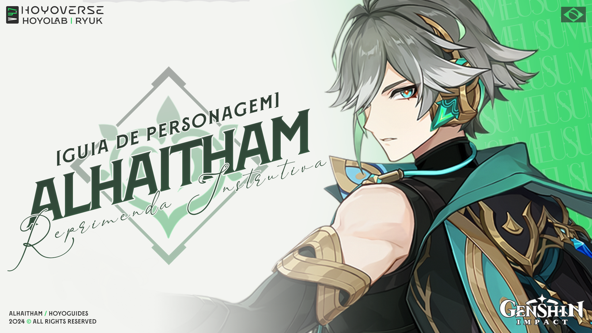 [Guia v4.7] Alhaitham: Reprimenda Instrutiva Genshin Impact | HoYoLAB