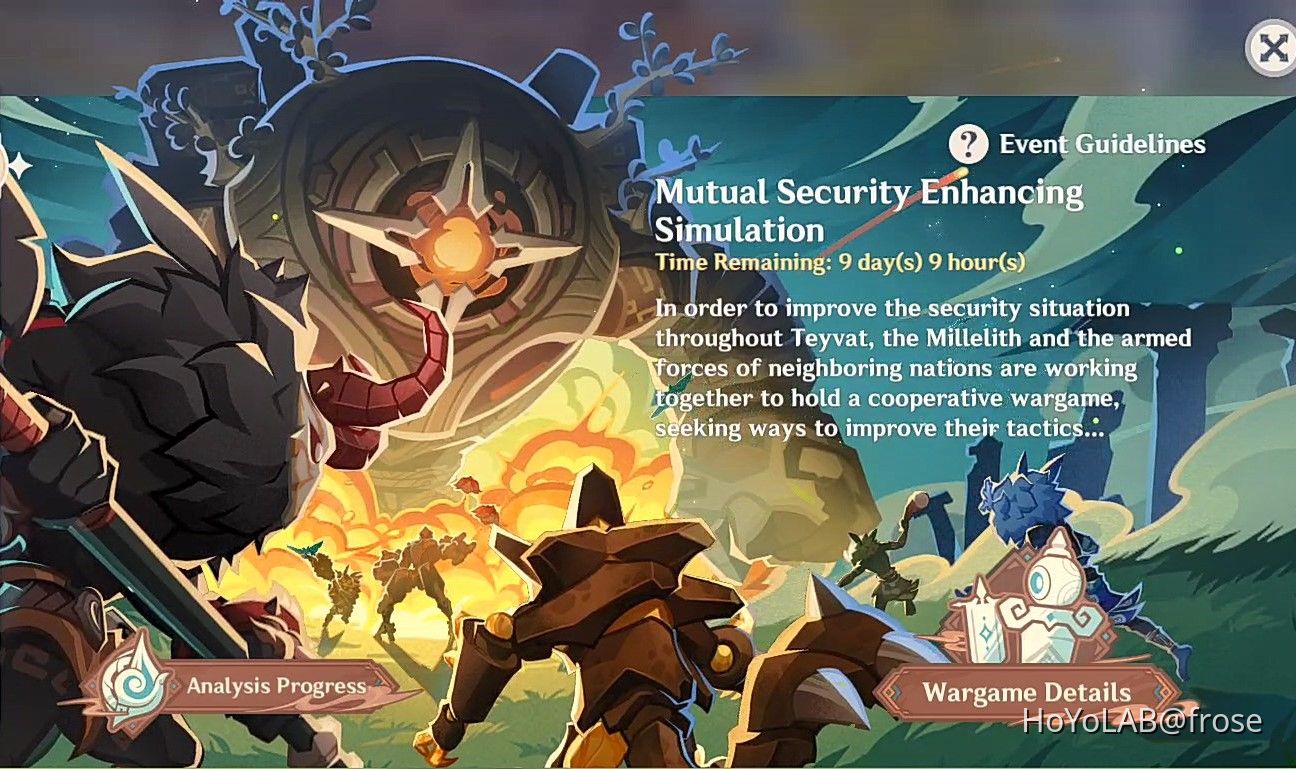 Mutual Security Enhancing Simulation Genshin Impact | HoYoLAB