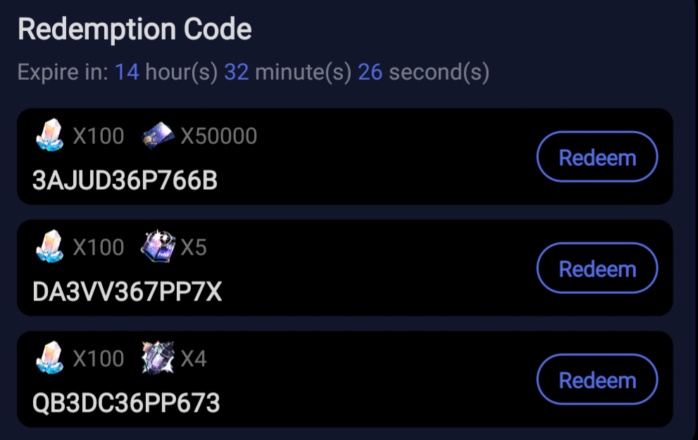 New clickable livestream codes! Honkai: Star Rail | HoYoLAB