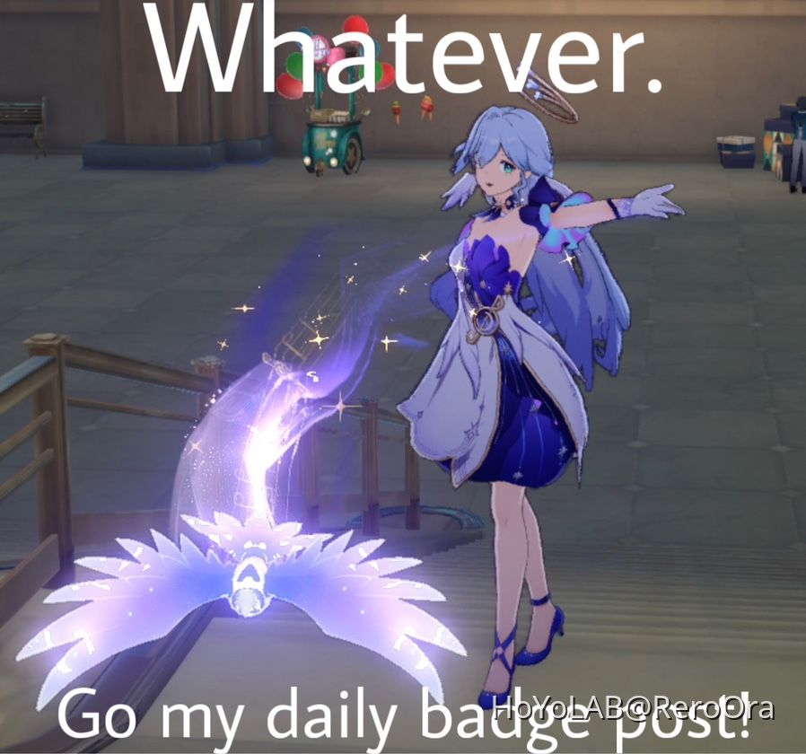 Fan badge spam again hjkhfbj Honkai: Star Rail | HoYoLAB