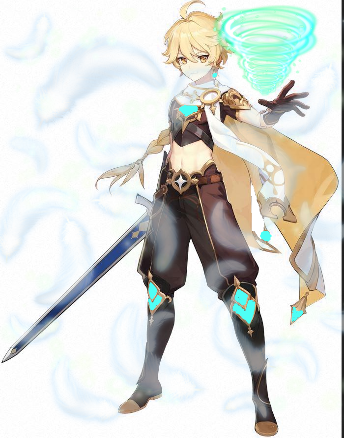 making a splash art for all elements of aether Genshin Impact | HoYoLAB