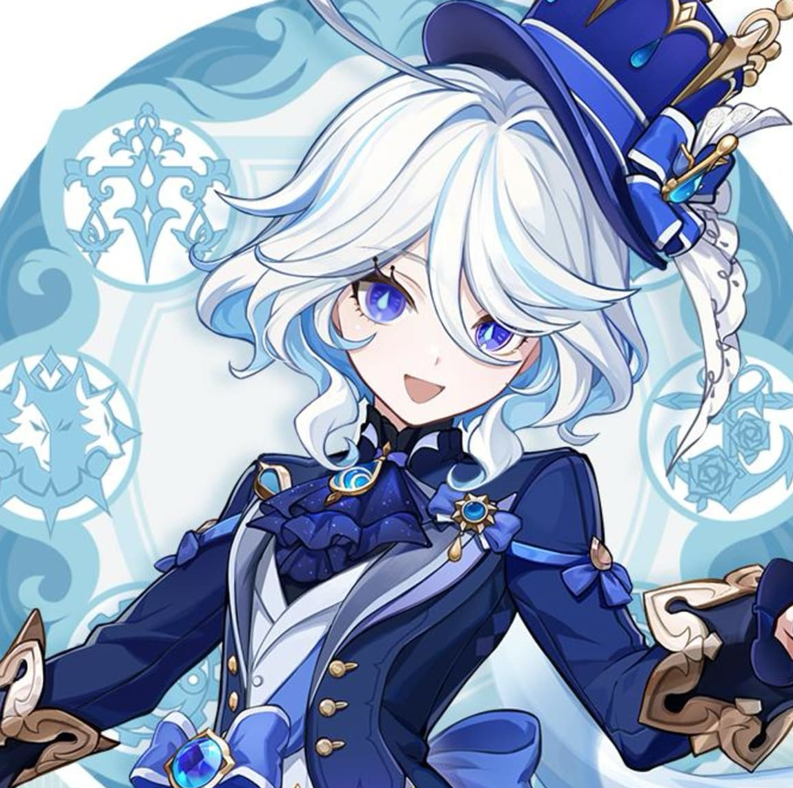 I made Furina's eyes the same colour Genshin Impact | HoYoLAB