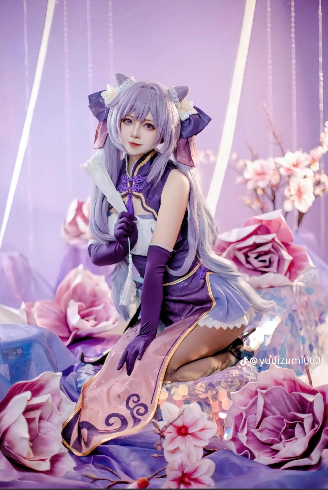 Her Keqing cosplay looks so beautiful! 🤩🤩🤩 Genshin Impact | HoYoLAB