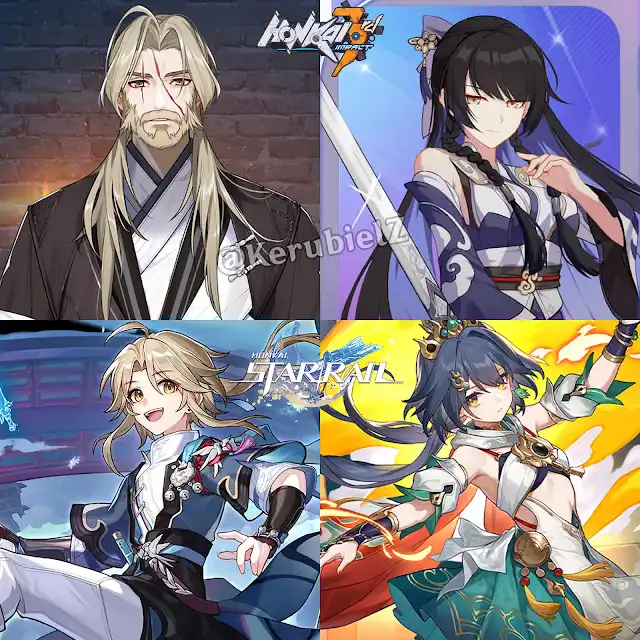 Ma Yanqing & sua esposa Lin Zhaoyu (HI3) JY ship - Yanqing x Yunli (HSR ...