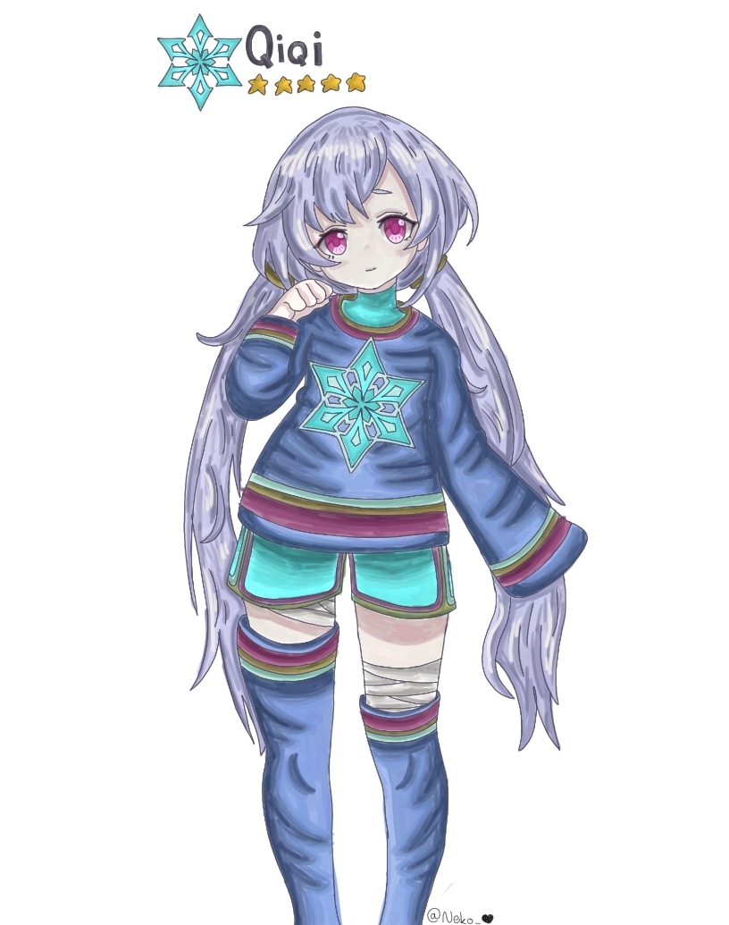 Qiqi redesign [modern] ~♡ Genshin Impact | HoYoLAB
