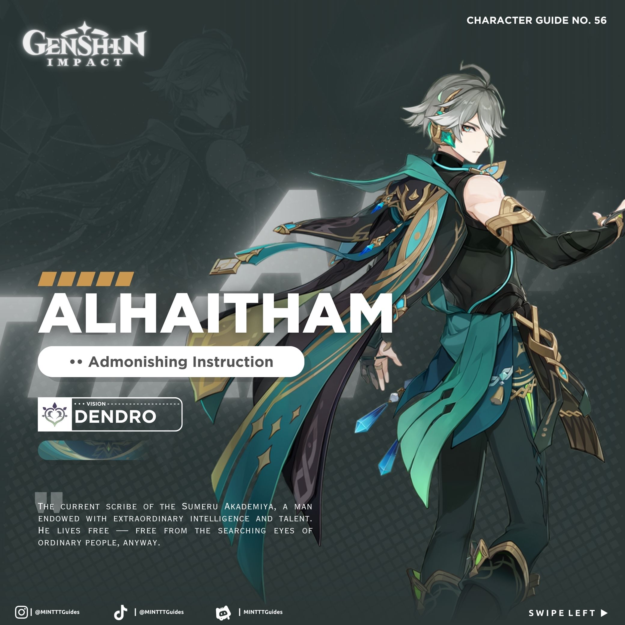 ALHAITHAM - UPDATED BUILD GUIDE (V4.7) | GENSHIN IMPACT Genshin Impact ...