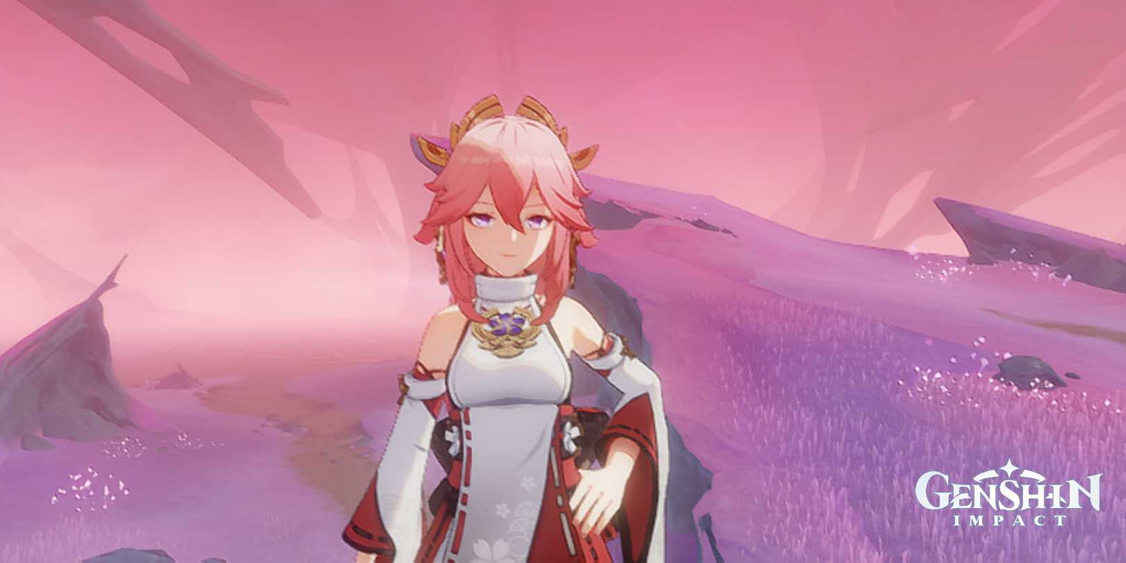 pink miko🥰 Genshin Impact | HoYoLAB