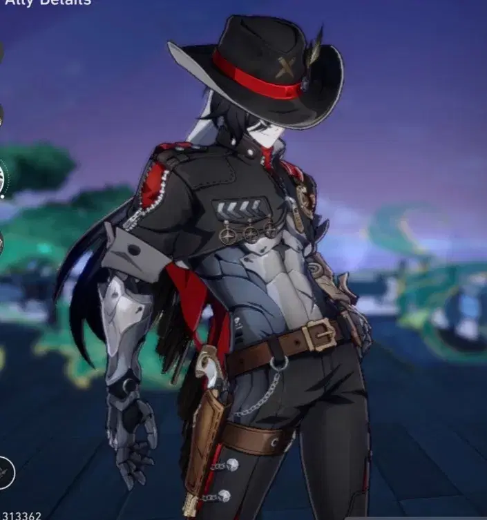 anime gunslinger guy
