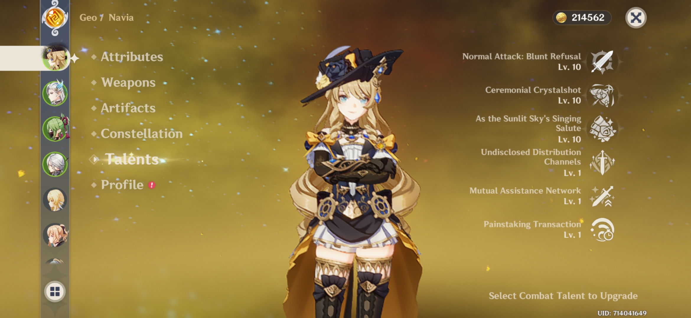 finally Navia is a triple 10 to go with Neuvillette, very glad Genshin ...