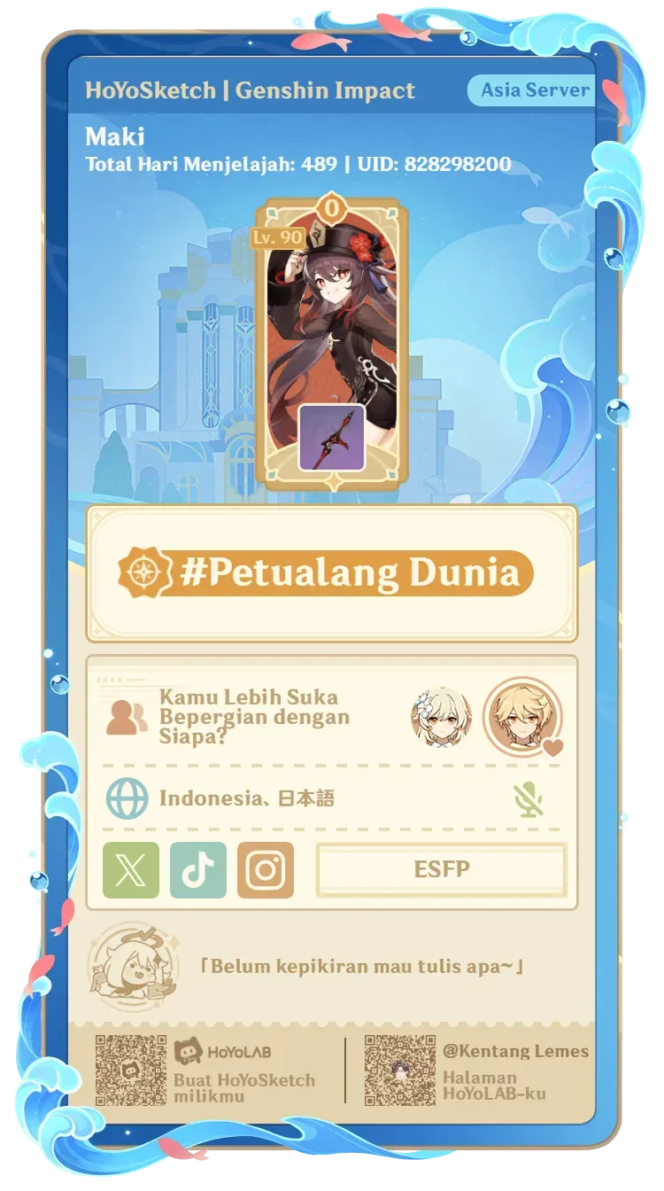 haiii!! Genshin Impact | HoYoLAB