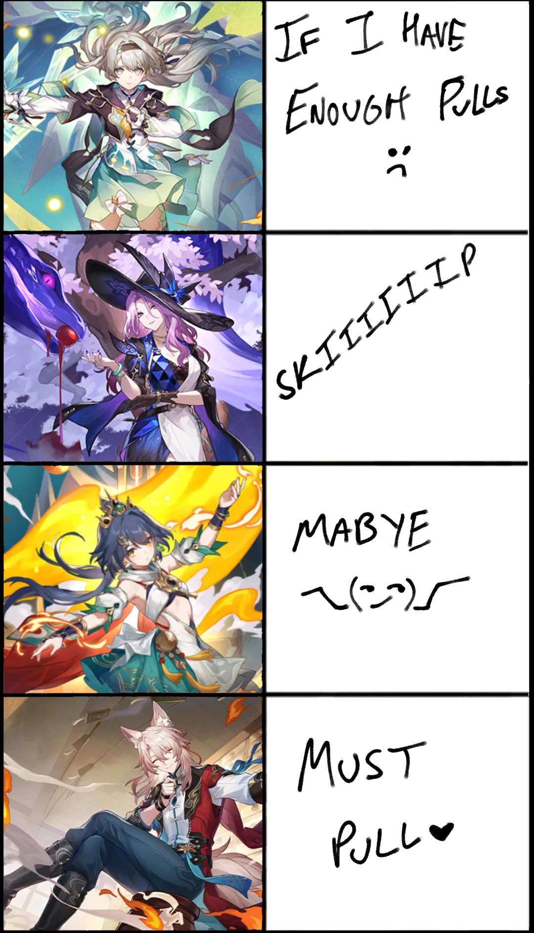 My Pull Plans :3 Honkai: Star Rail | HoYoLAB