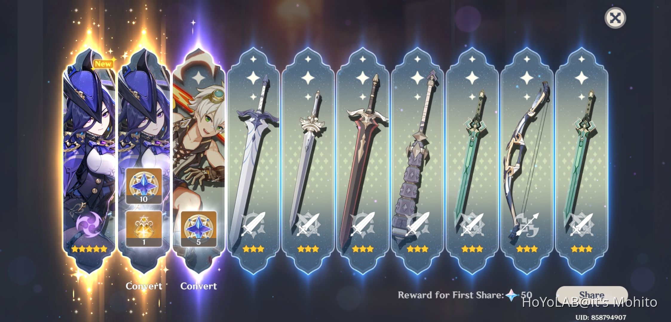 double character first time Genshin Impact | HoYoLAB