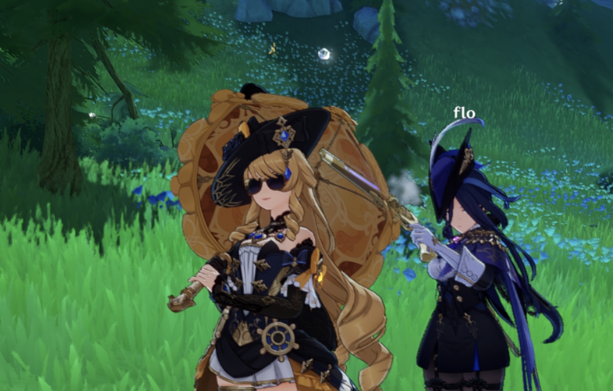 a perfectly timed genshin screenshot feat. flo Genshin Impact | HoYoLAB