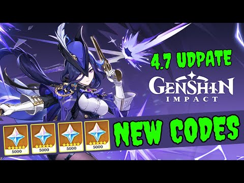 New 4.7 active codes 💖😊 (primogems & mora) Genshin Impact | HoYoLAB