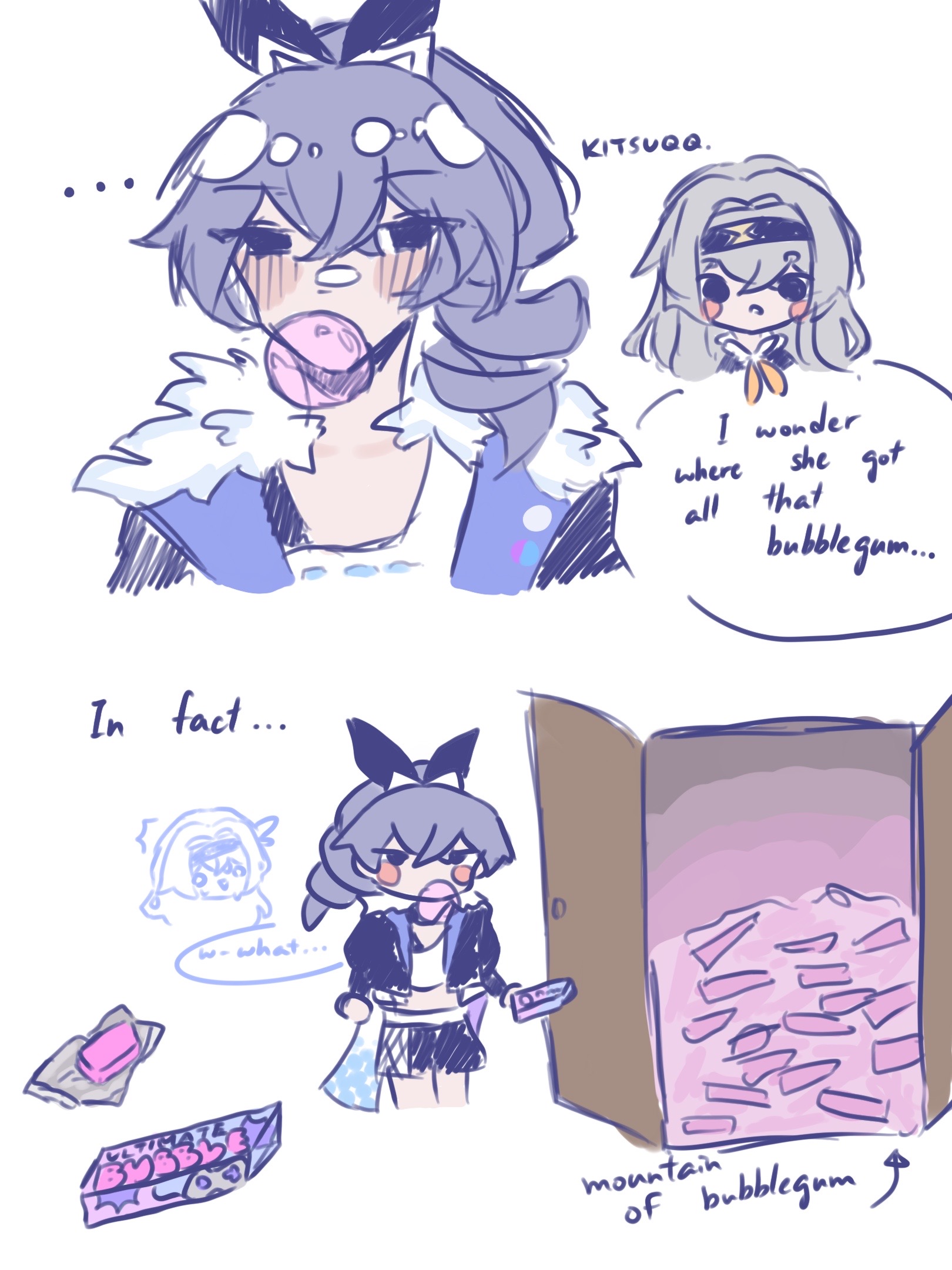 Silver Wolf sketches | pt 2 Honkai: Star Rail | HoYoLAB