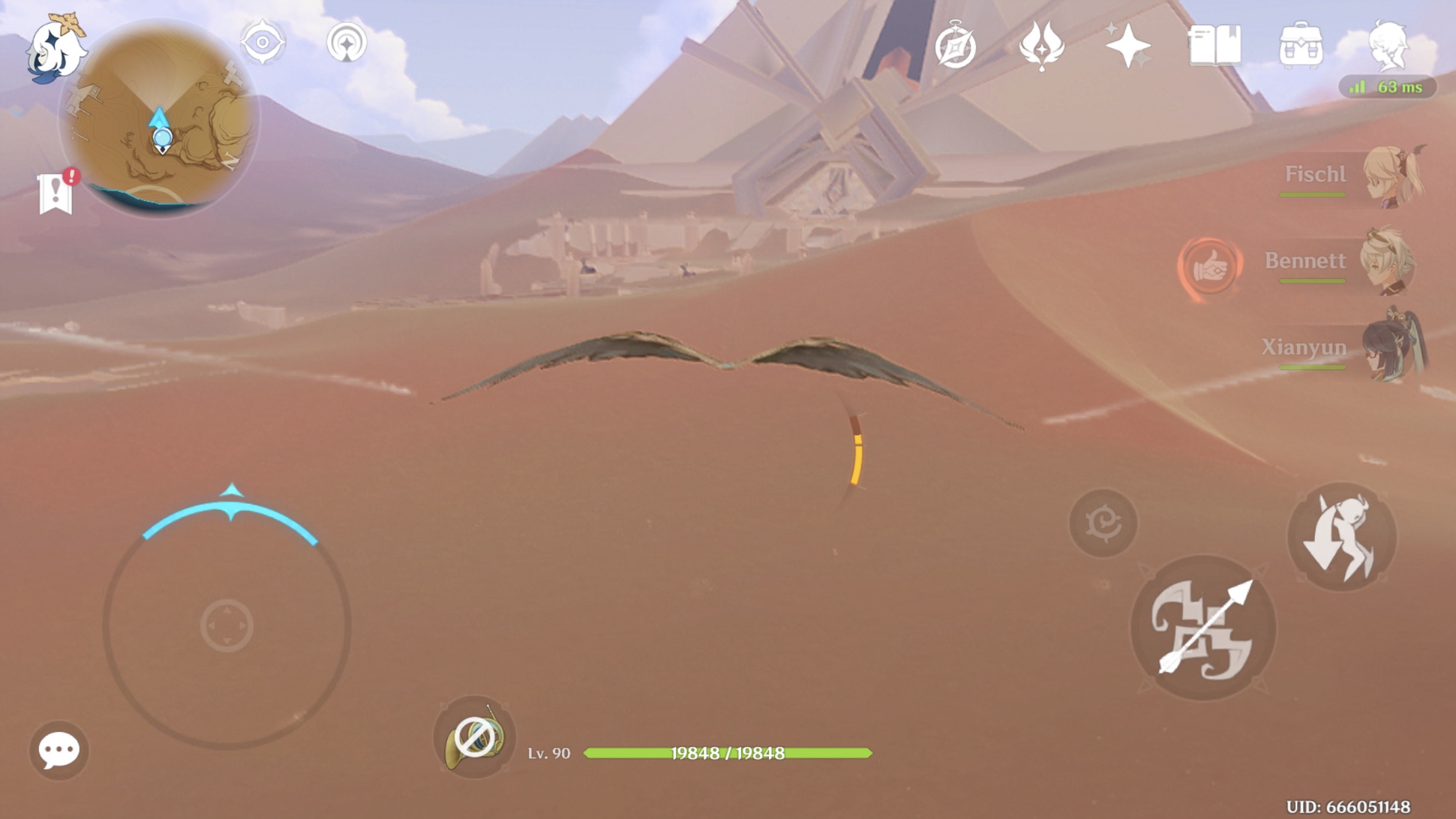 Who needs a character when you’ve got a playable wind glider Genshin ...